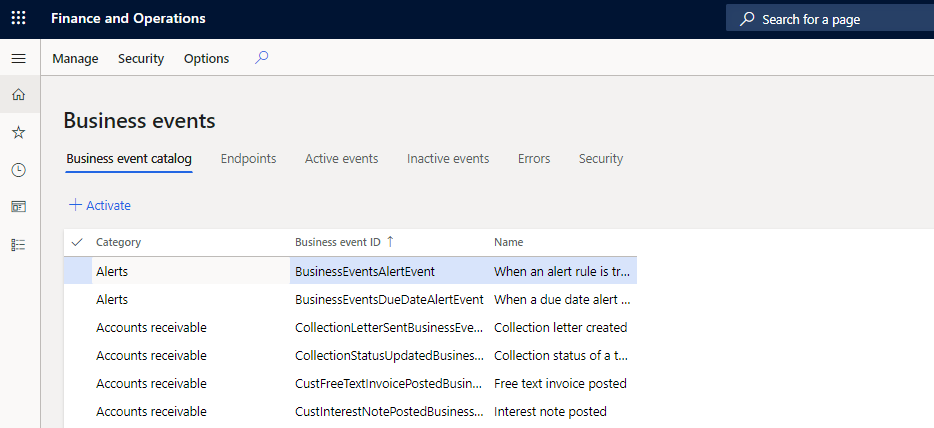 How to use Business Events in Dynamics 365 Finance and Operations