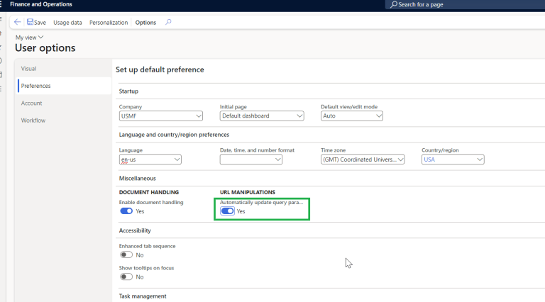 What is Deep Linking / Shareable Secured URL in D365 FO