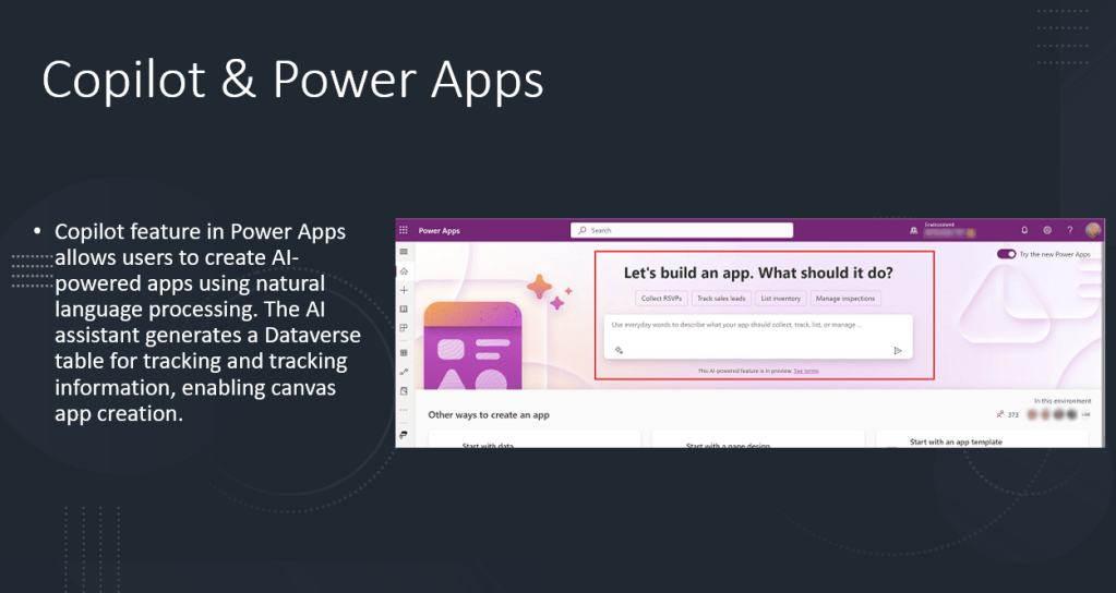 How to Leverage AI & Copilot with Power Platform