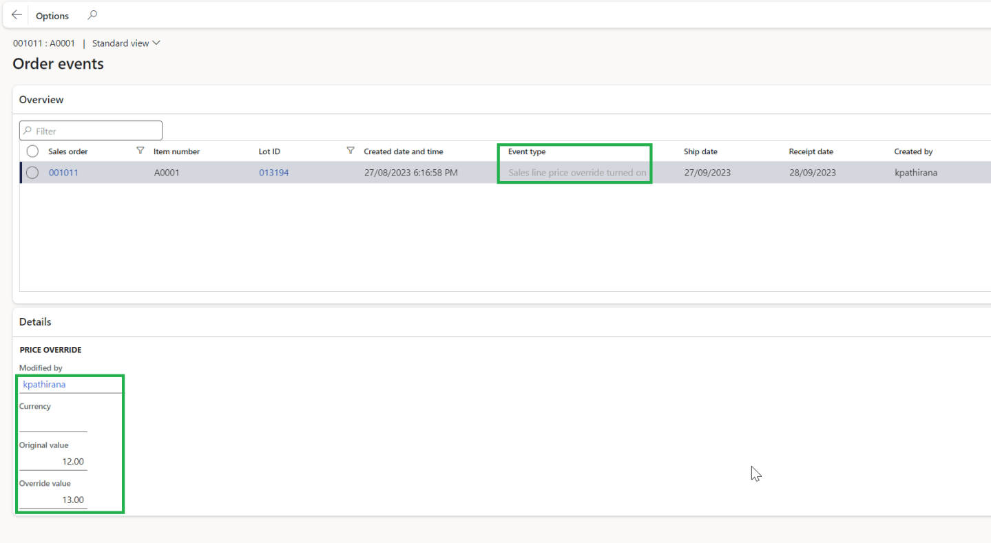 How to use Order Events in D365 SCM