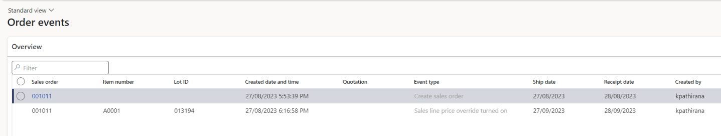 How to use Order Events in D365 SCM