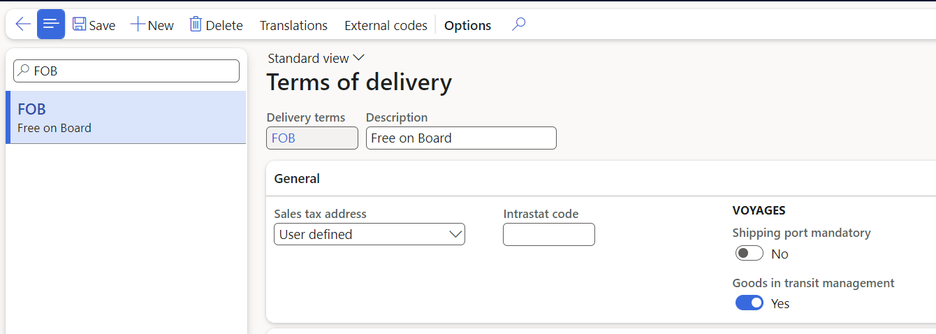 How to use feature Goods in Transit Receiving and Put away