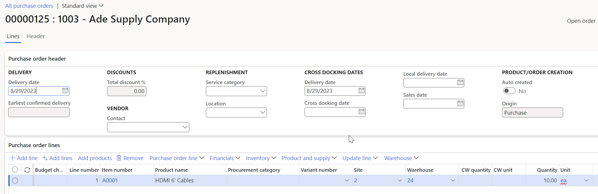 How to use feature Goods in Transit Receiving and Put away