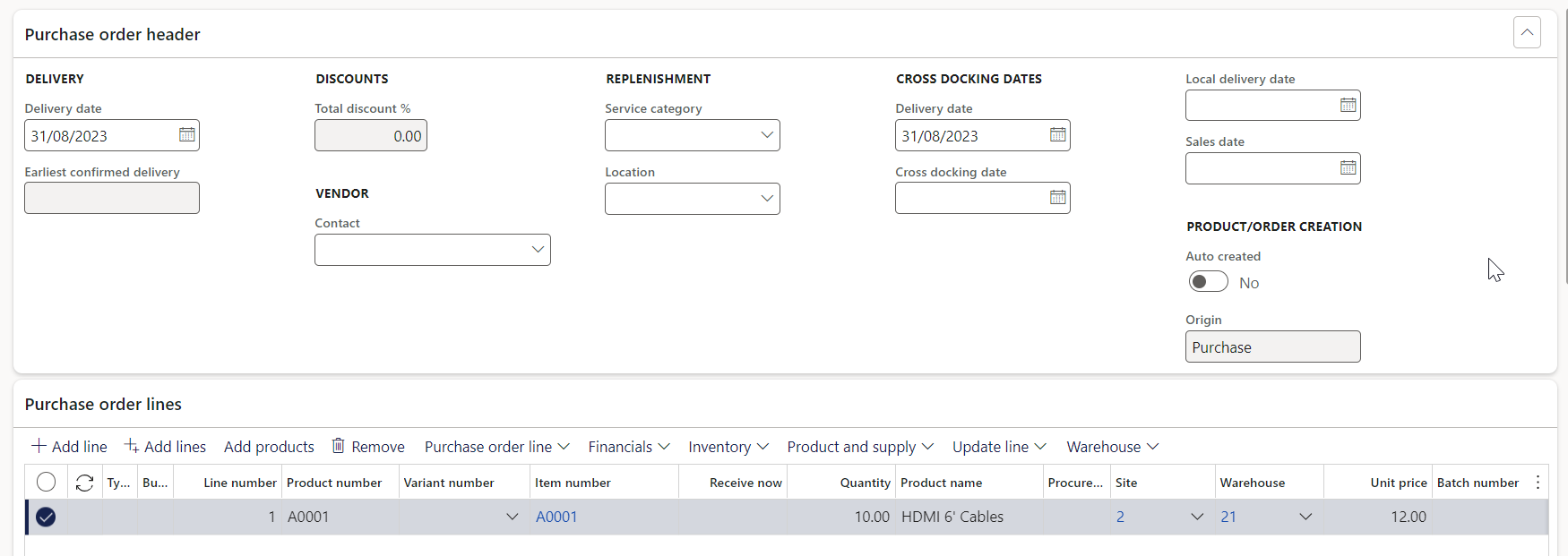 How does vendor collaboration module in D365 FO empower an external ...