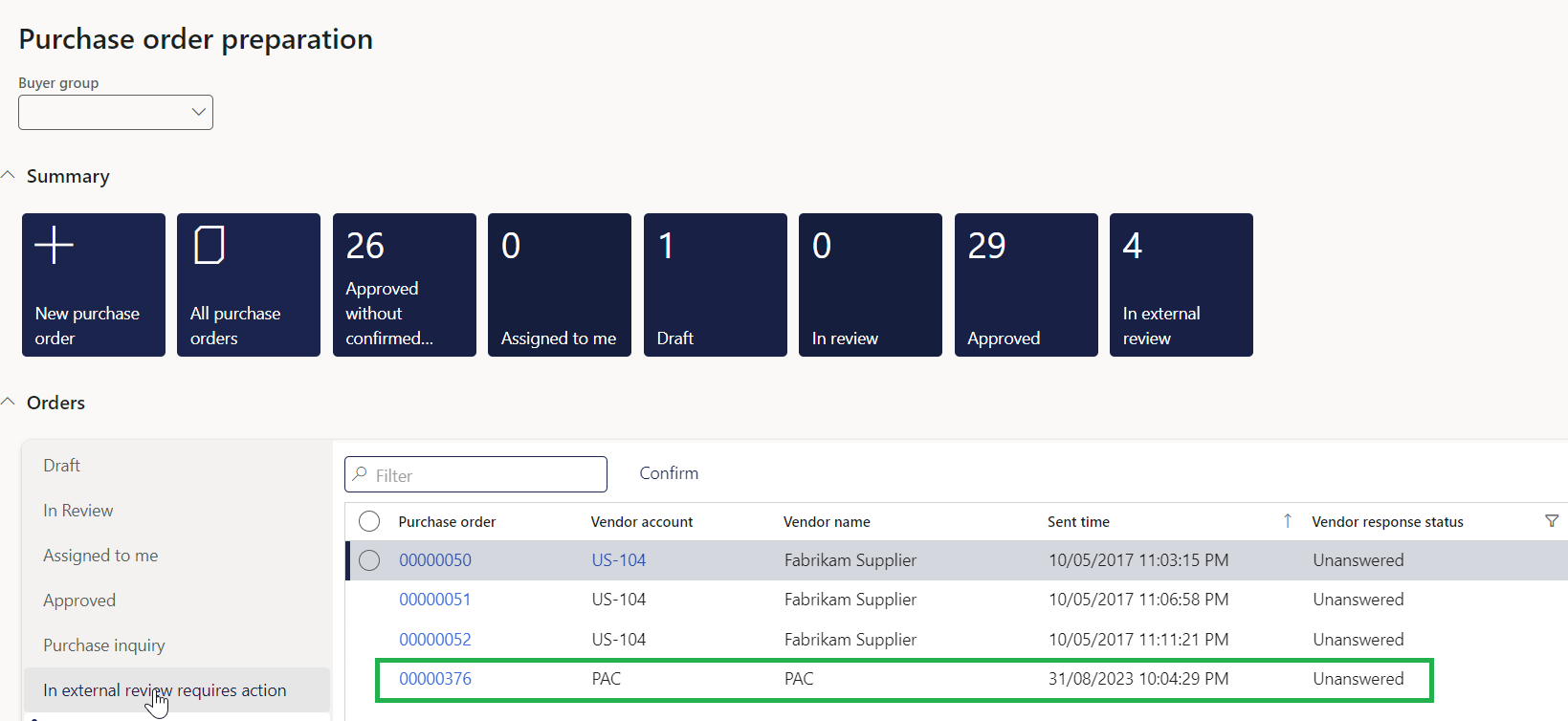 How does vendor collaboration module in D365 FO empower an external ...