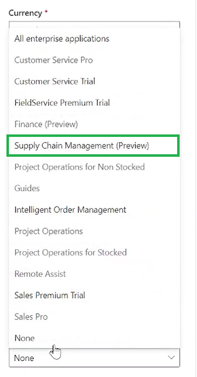 How to create a new D365 SCM Trial environment from the Power Platform ...