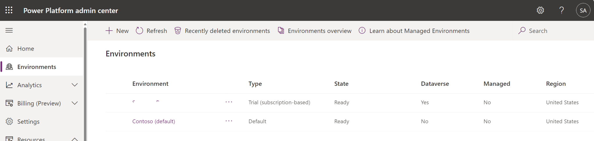 How to create a new D365 SCM Trial environment from the Power Platform ...