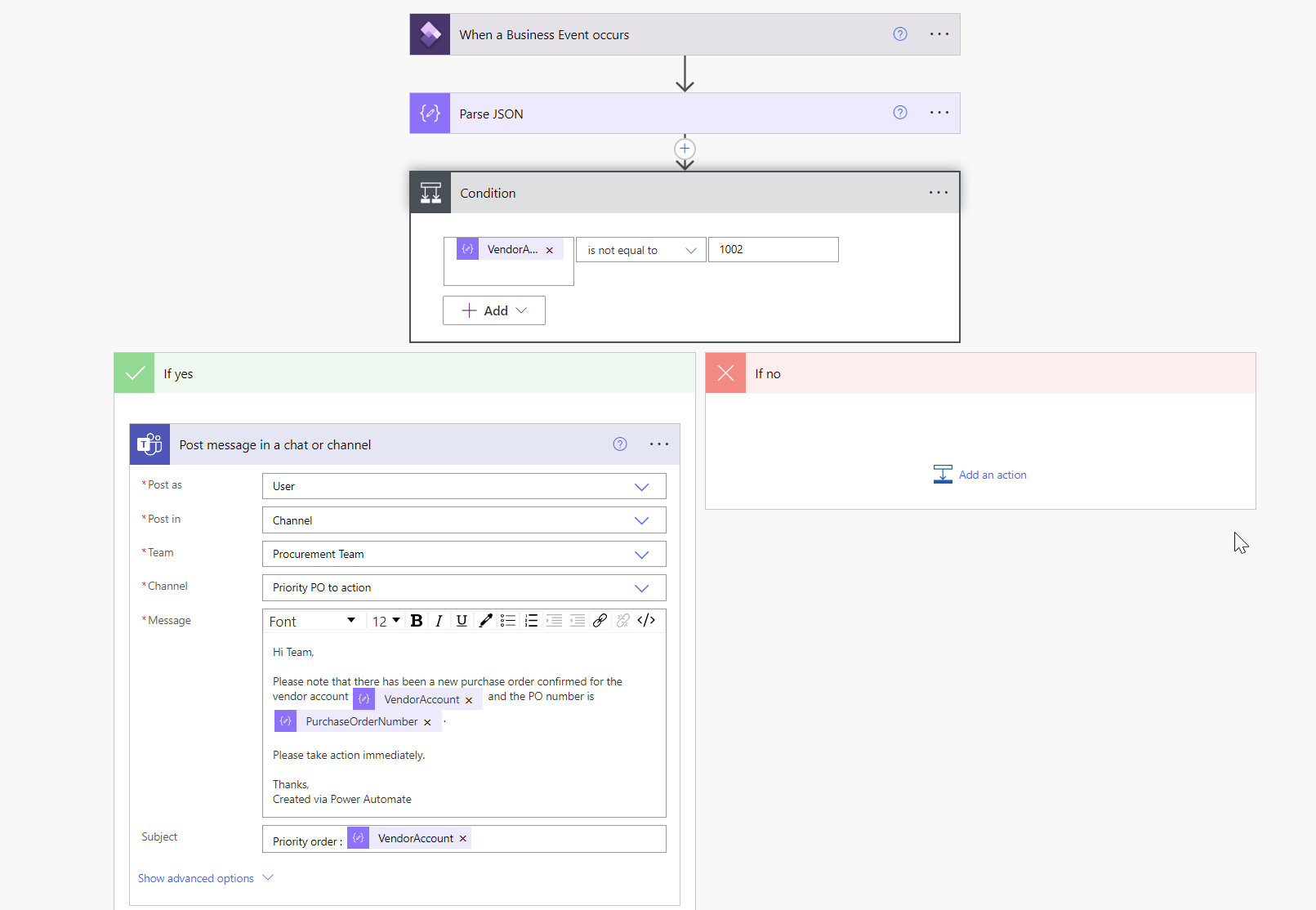 How to send notifications to Teams using Business Events – D365 FO?