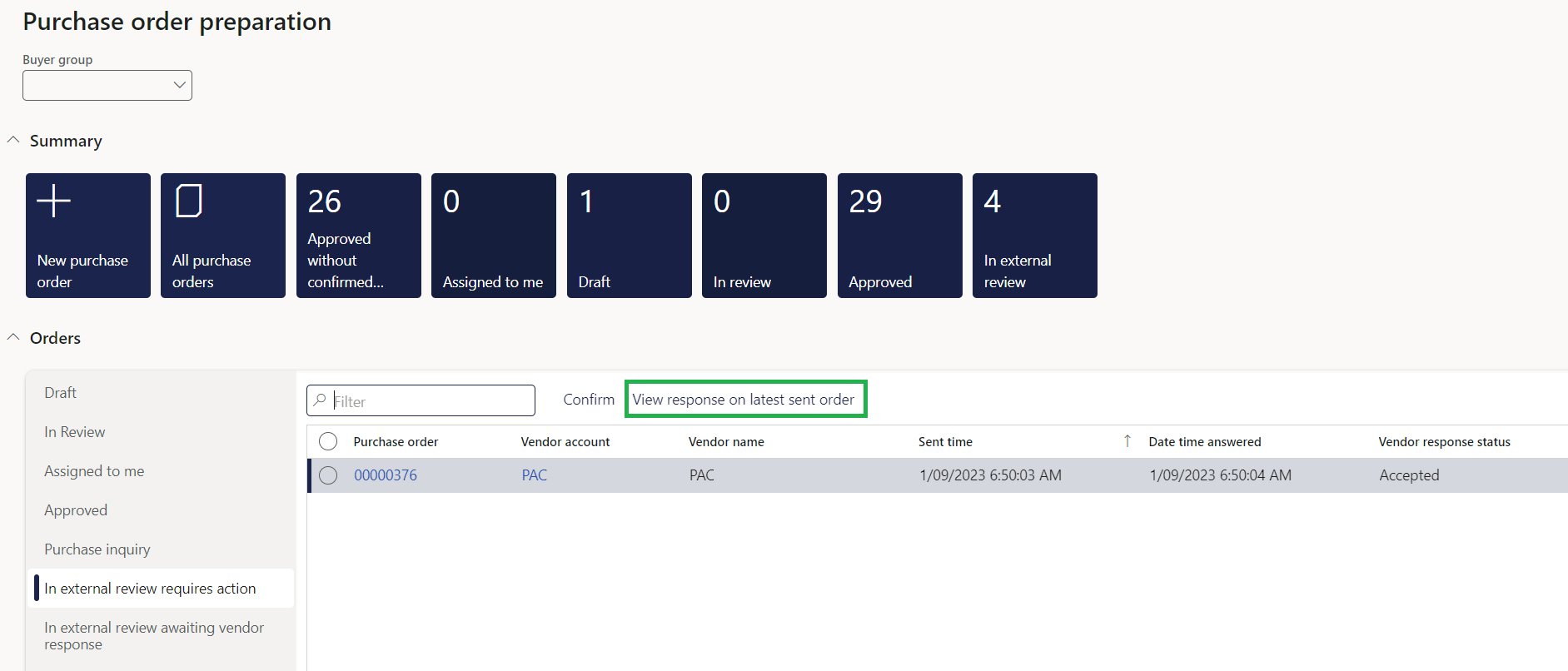 How does vendor collaboration module in D365 FO empower an external ...