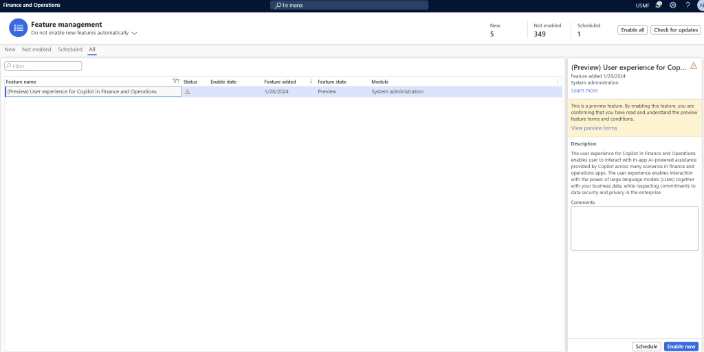 How to Enable generative help and guidance with Copilot feature